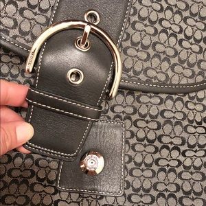 Coach | Bags | Coach Signature Logo Medium Messenger Bag | Poshmark